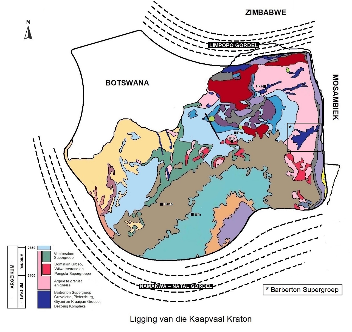 Geologie van Suid-Afrika: Die Oerkors – Die wêreld om ons